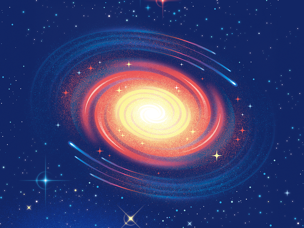 Captain's Log | Entry 9: Black Hole 💫 by Jarod Octon on Dribbble