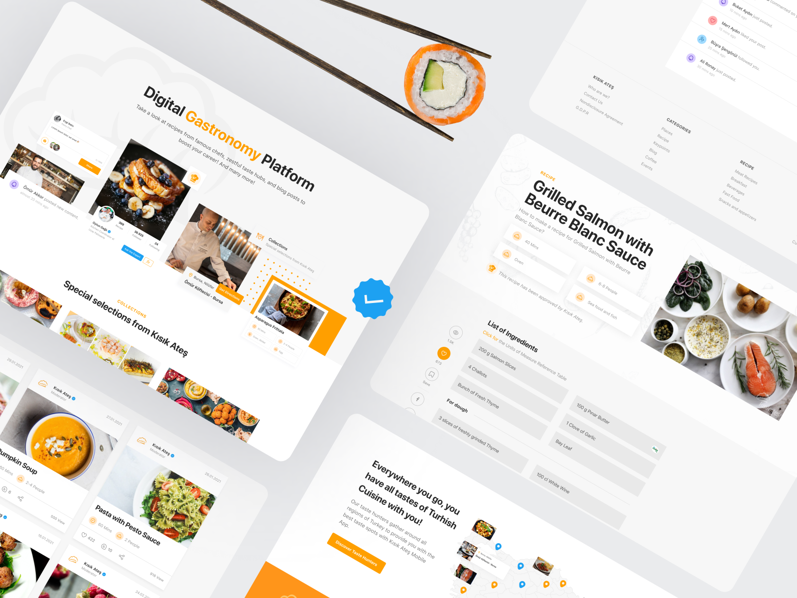 Digital Gastronomy Platform by Atolye15 Design Team for Atolye15 on ...