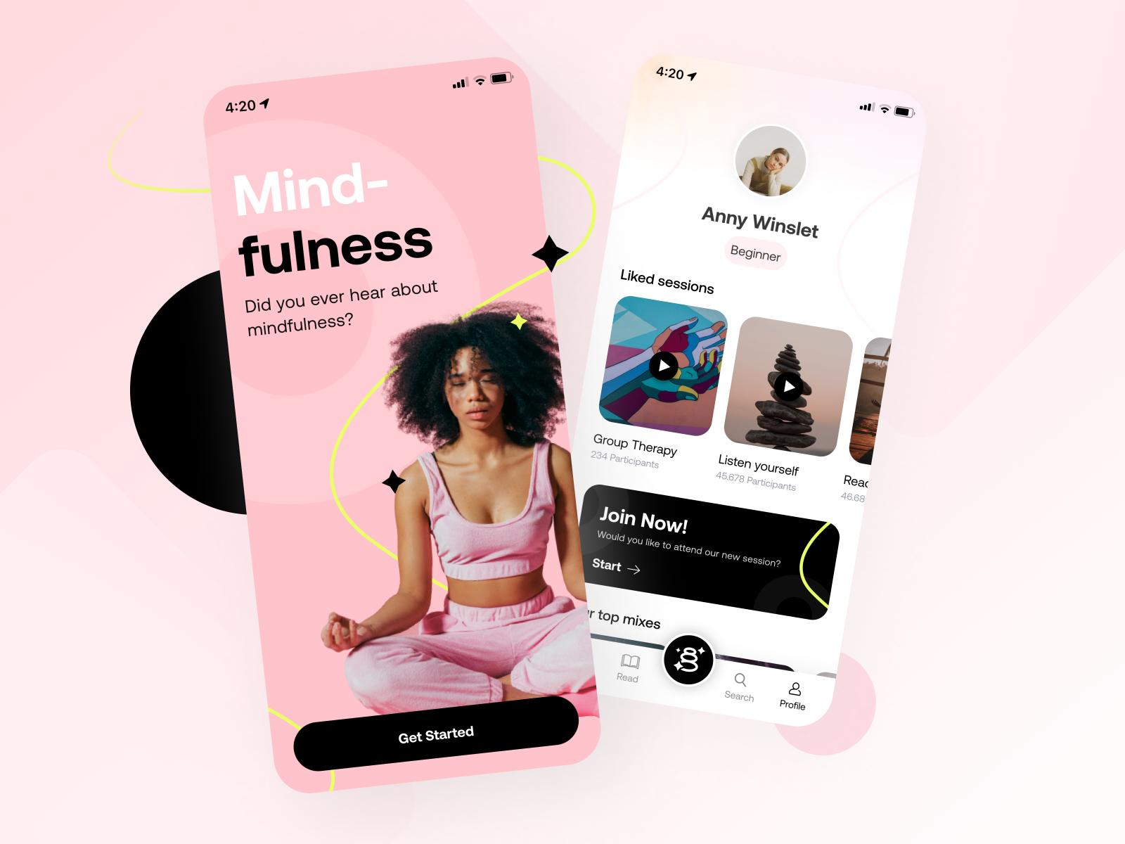 Concept: Mindfulness App by Atolye15 Design Team for Atolye15 on Dribbble