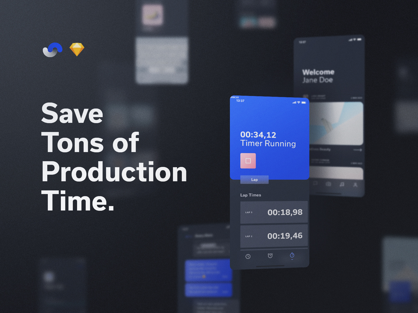 Shift Design System Production Time by Benedikt Matern for UI8 on Dribbble