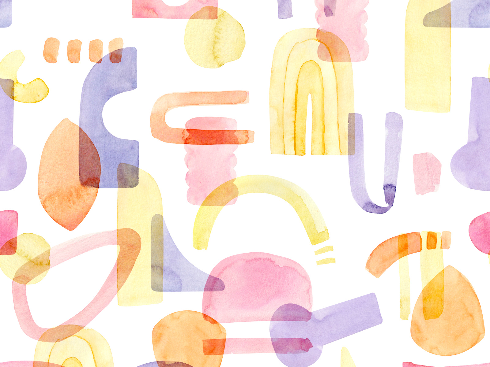 Fun abstract shapes by Yana Salnikova on Dribbble