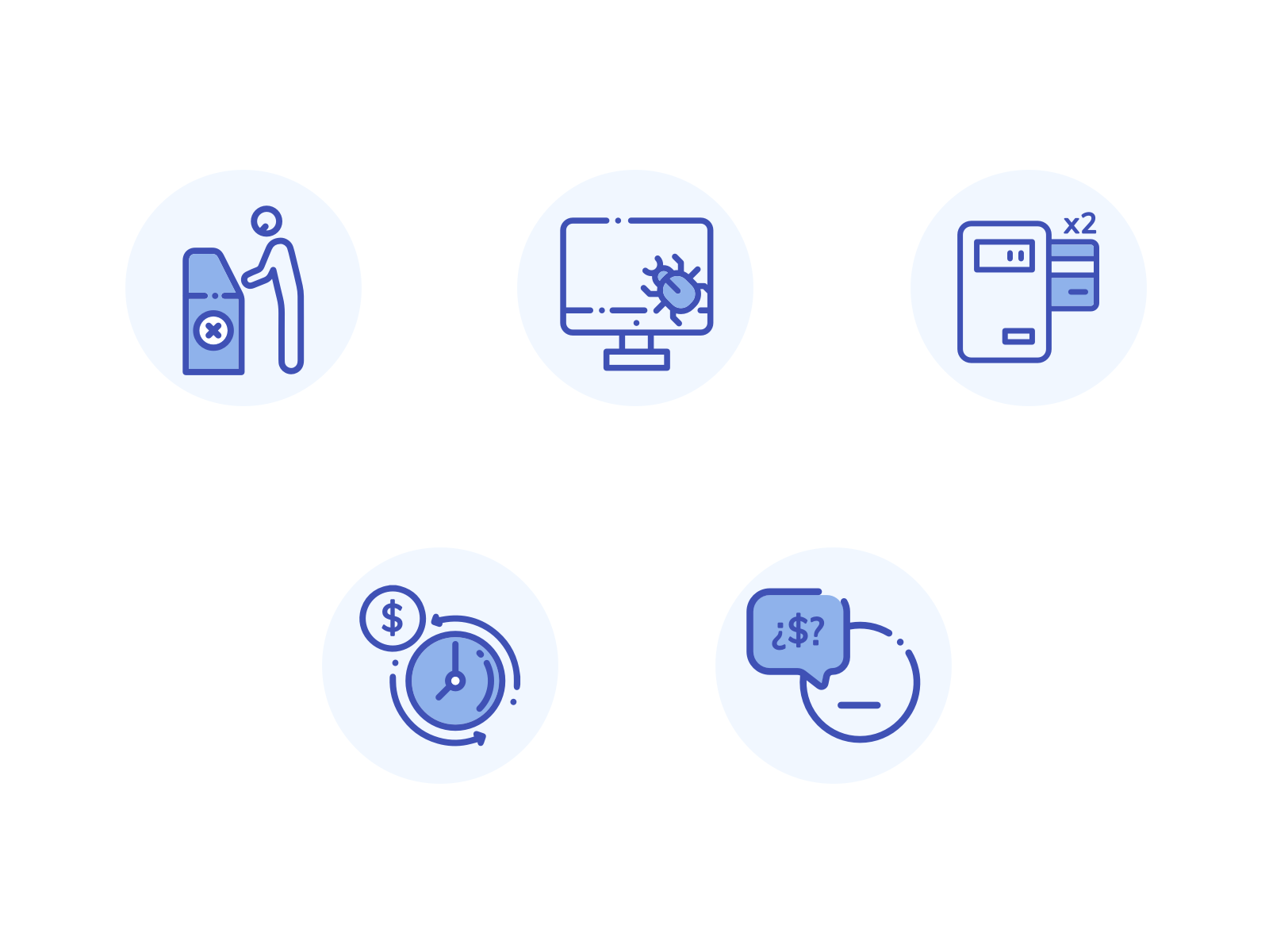 Clarifications icons by Adrivette Romero on Dribbble
