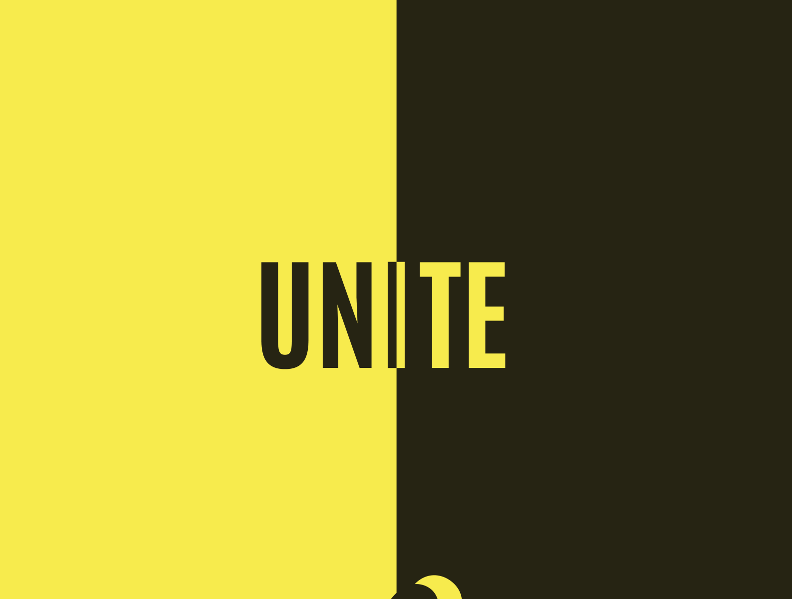 "Unite" Poster by Nan Hubright on Dribbble
