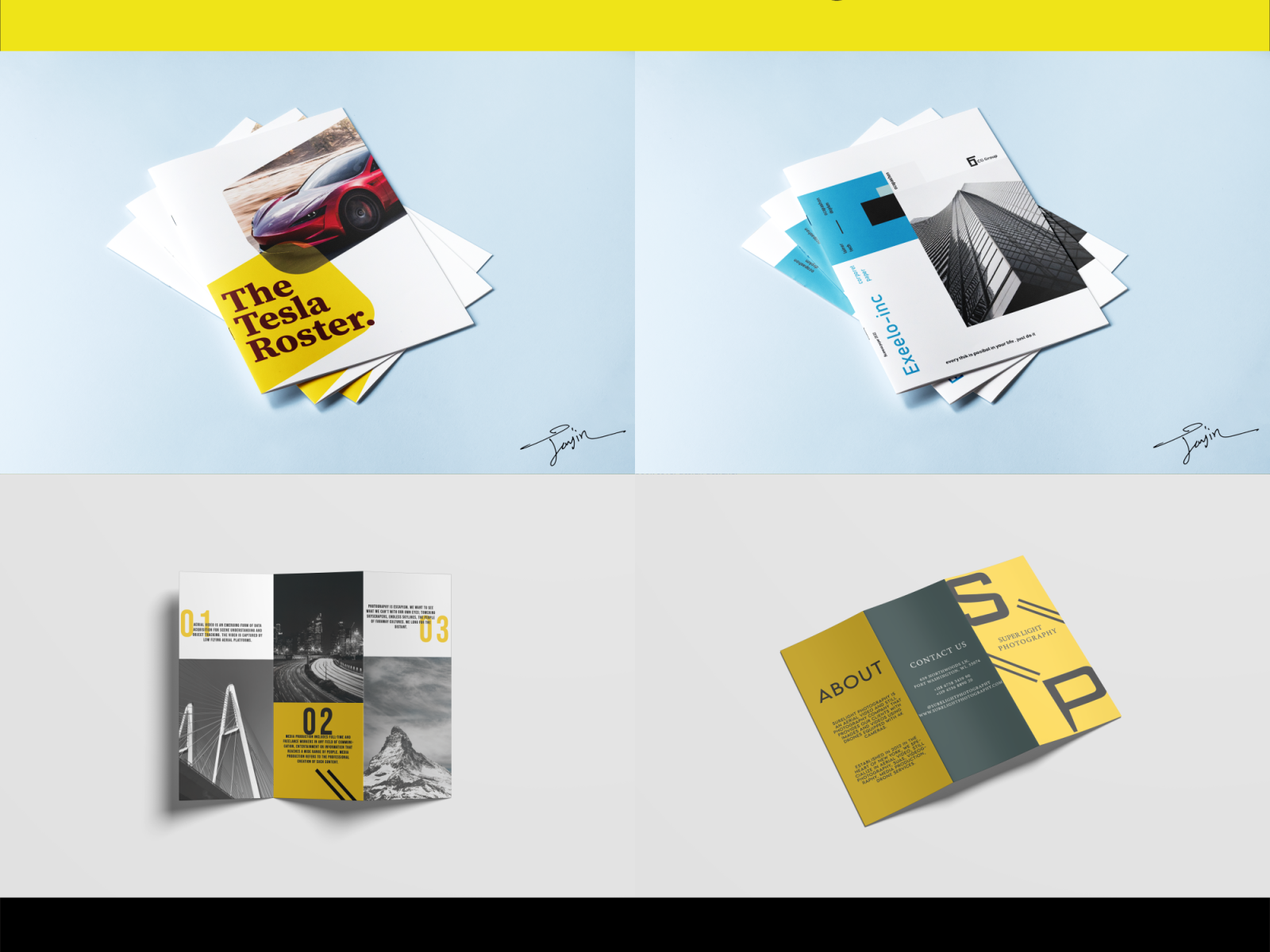 Brochure Design by tanjir expo on Dribbble