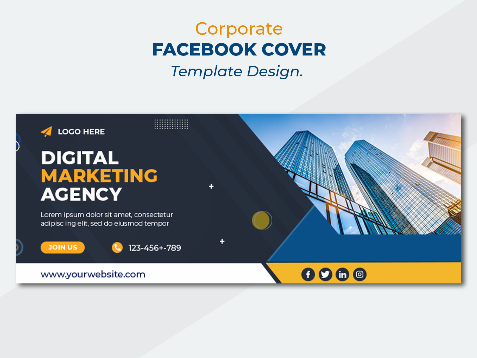 Corporate Facebook Cover by siblusordar on Dribbble