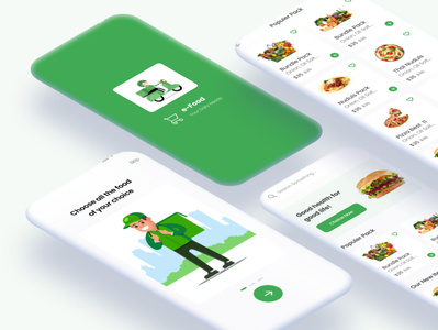 e-Food app Design by Shohanur Rahman Shanto on Dribbble