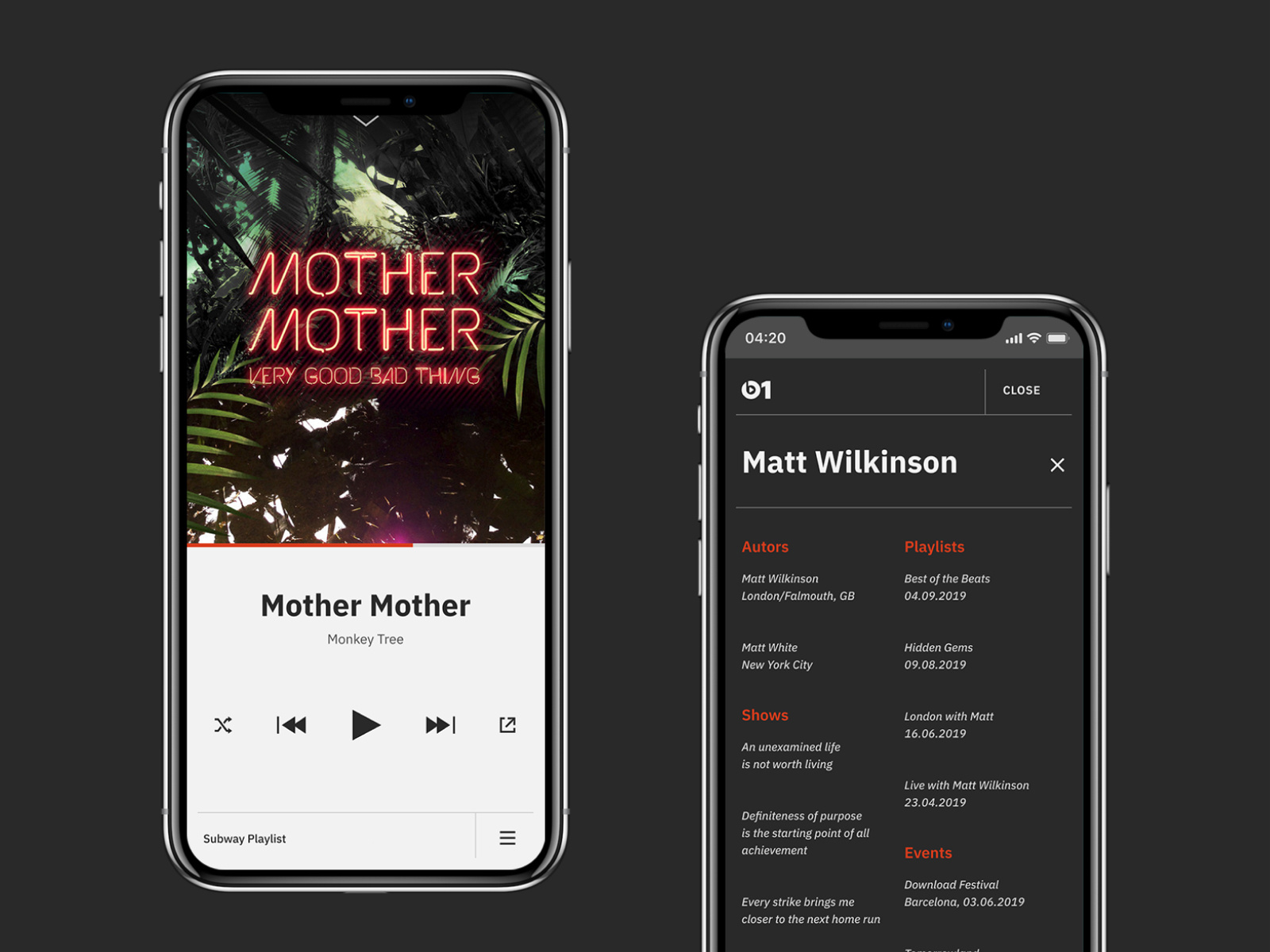 Online Radio Beats 1. Design Concept. by Alexander Mak on Dribbble