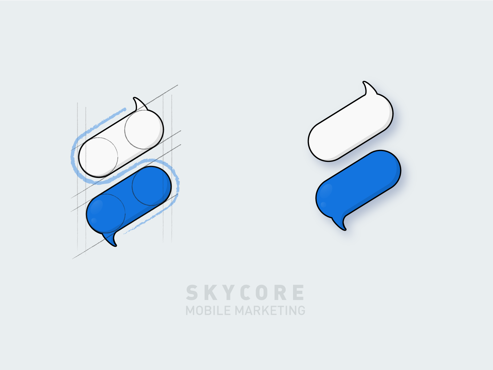 Skycore Logo Design by Jon Rodenhiser on Dribbble