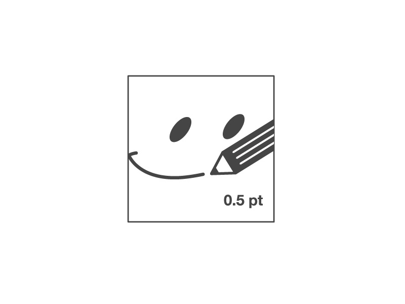 Stroke Width Icon by Print Peppermint on Dribbble