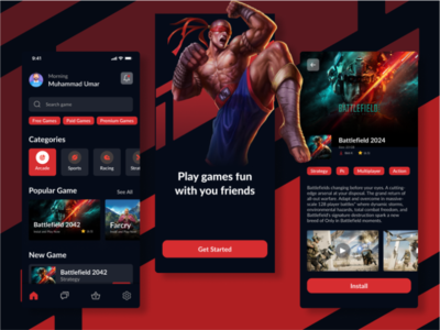 Game Store Mobile App by MarDesign on Dribbble