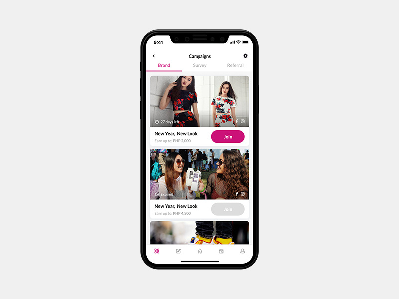 Influencer Platform | Campaign UI by Hazel Sabbun on Dribbble