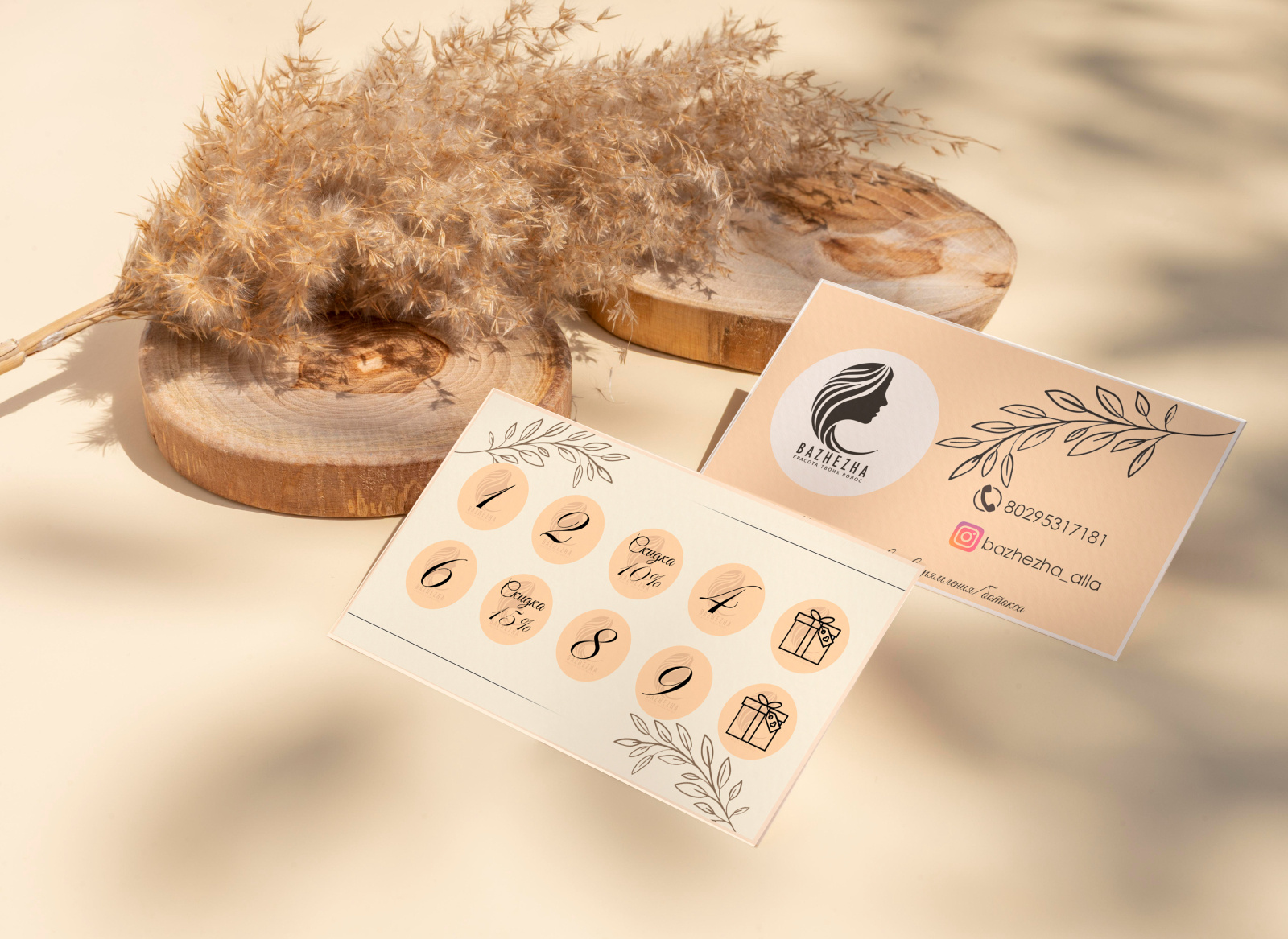 business cards with a special offer by Oleg on Dribbble