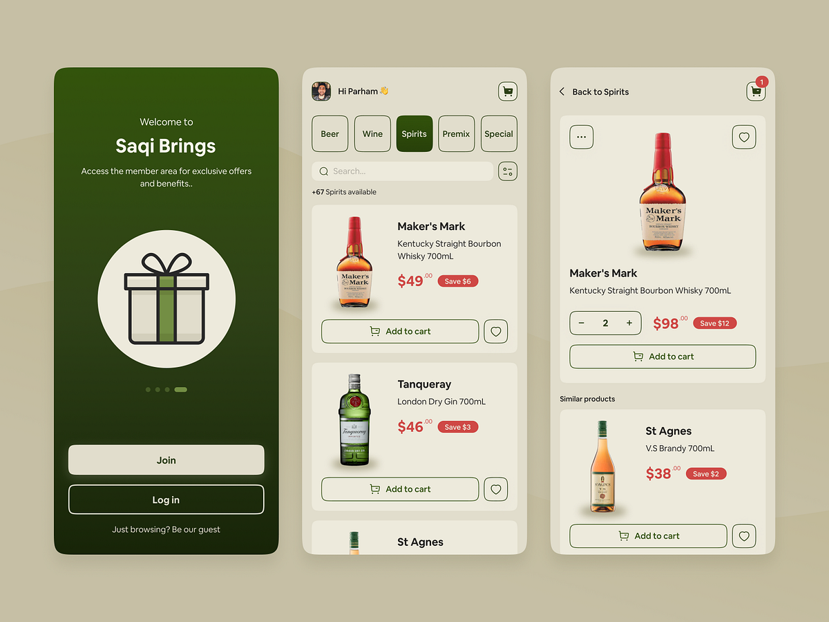 Retail Checkout by Parham Marandi on Dribbble