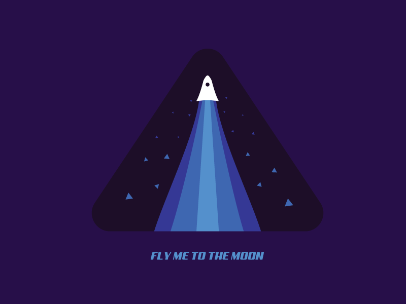 Fly Me to the Moon by Parham Marandi on Dribbble