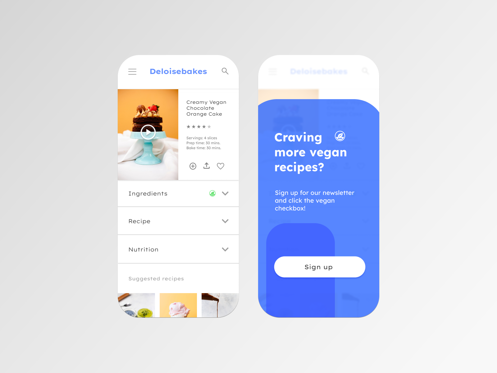 Daily UI | Overlay, popup by Cayla Casares on Dribbble