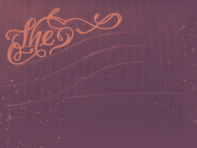 Hand Lettering (GIF) by Vincent Conti on Dribbble