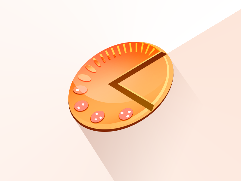 Calories Tracker App Icon by Michael Fox on Dribbble