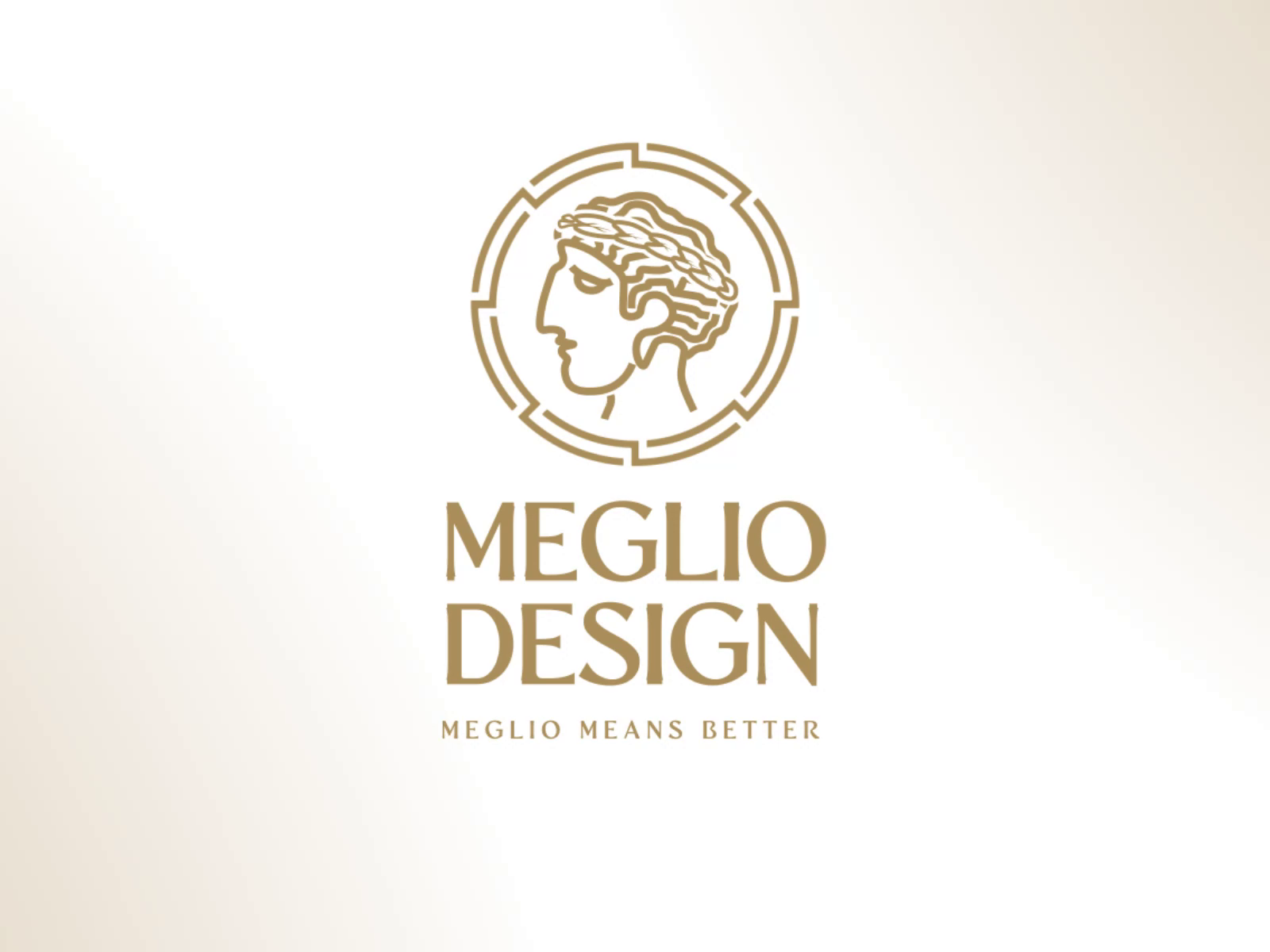 Meglio Design - Logo by JustIdea Agency on Dribbble