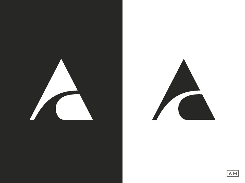 Letter A - Logo Design / Symbol / Mark / Icon by Alexandru Molnar on ...
