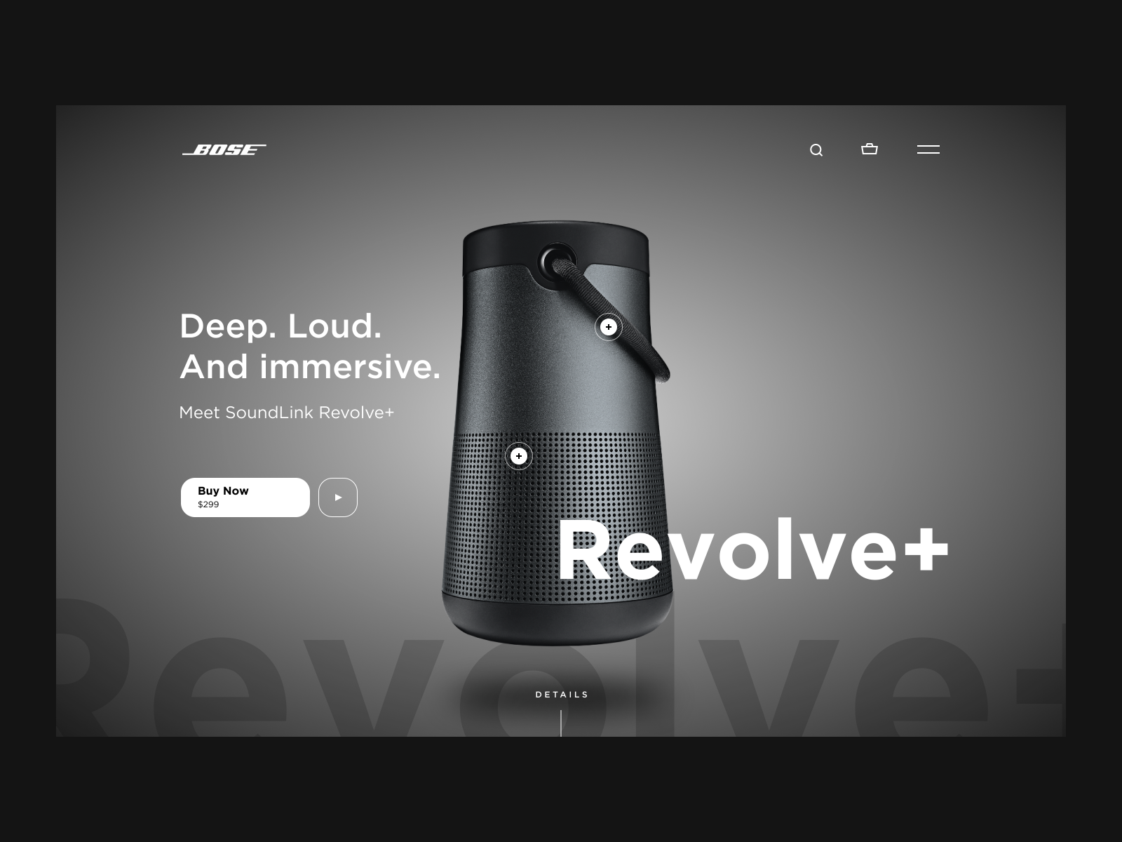 Bose Revolve+ by Josh Adamous on Dribbble