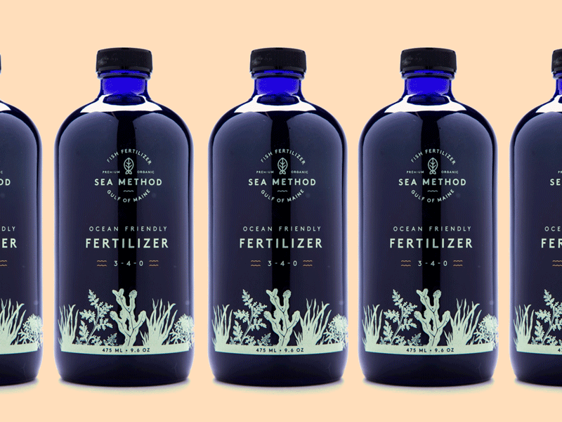 Sea Method bottle by Elsa Jenna on Dribbble