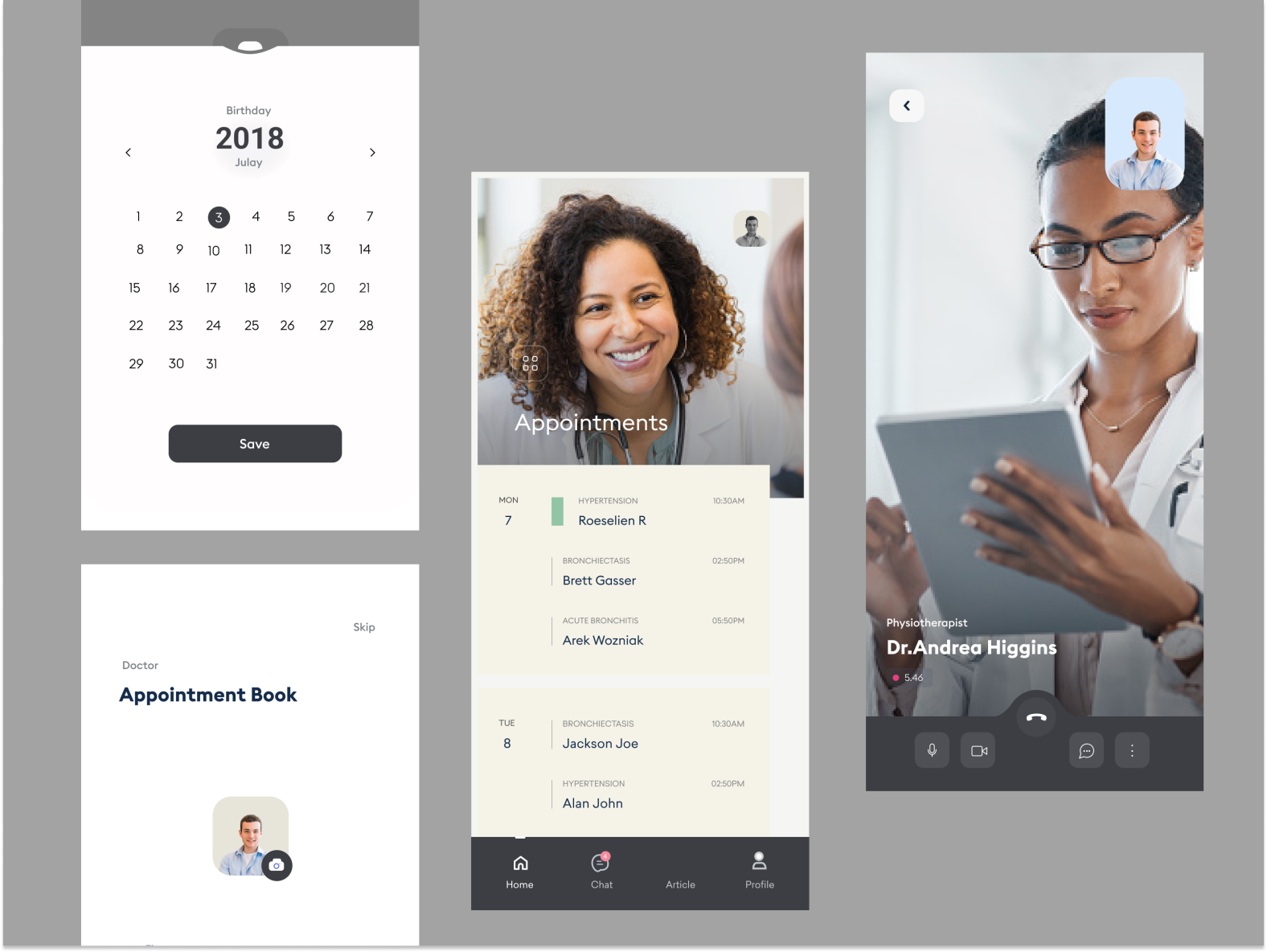 Book appointment Mobile App by Nithin for Hogoco® | Studio - hi@hogoco ...