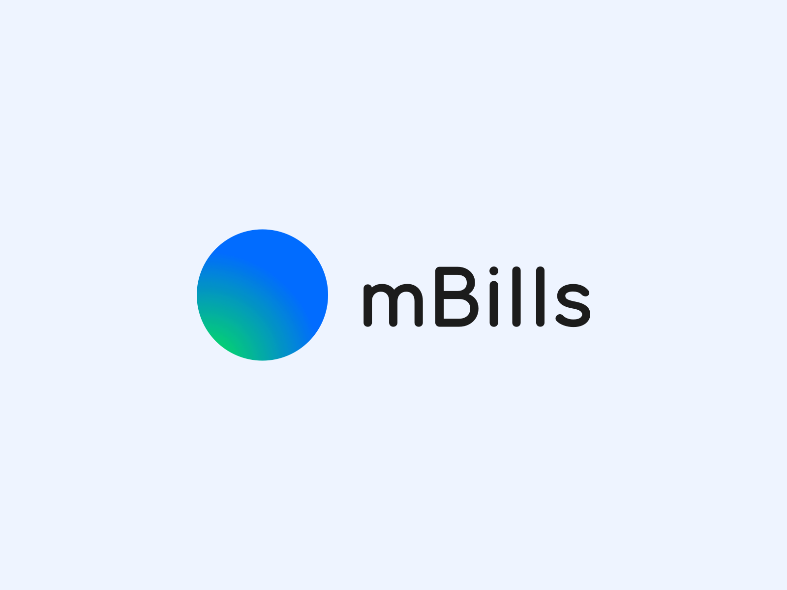 mBills logo by Georgy Vasilyev on Dribbble