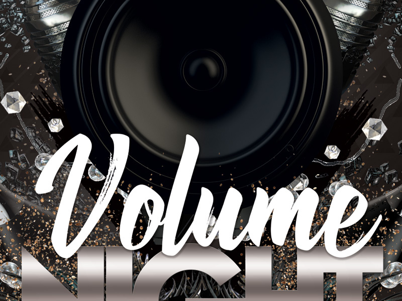 Volume Night Party Flyer Template by n2n44 on Dribbble