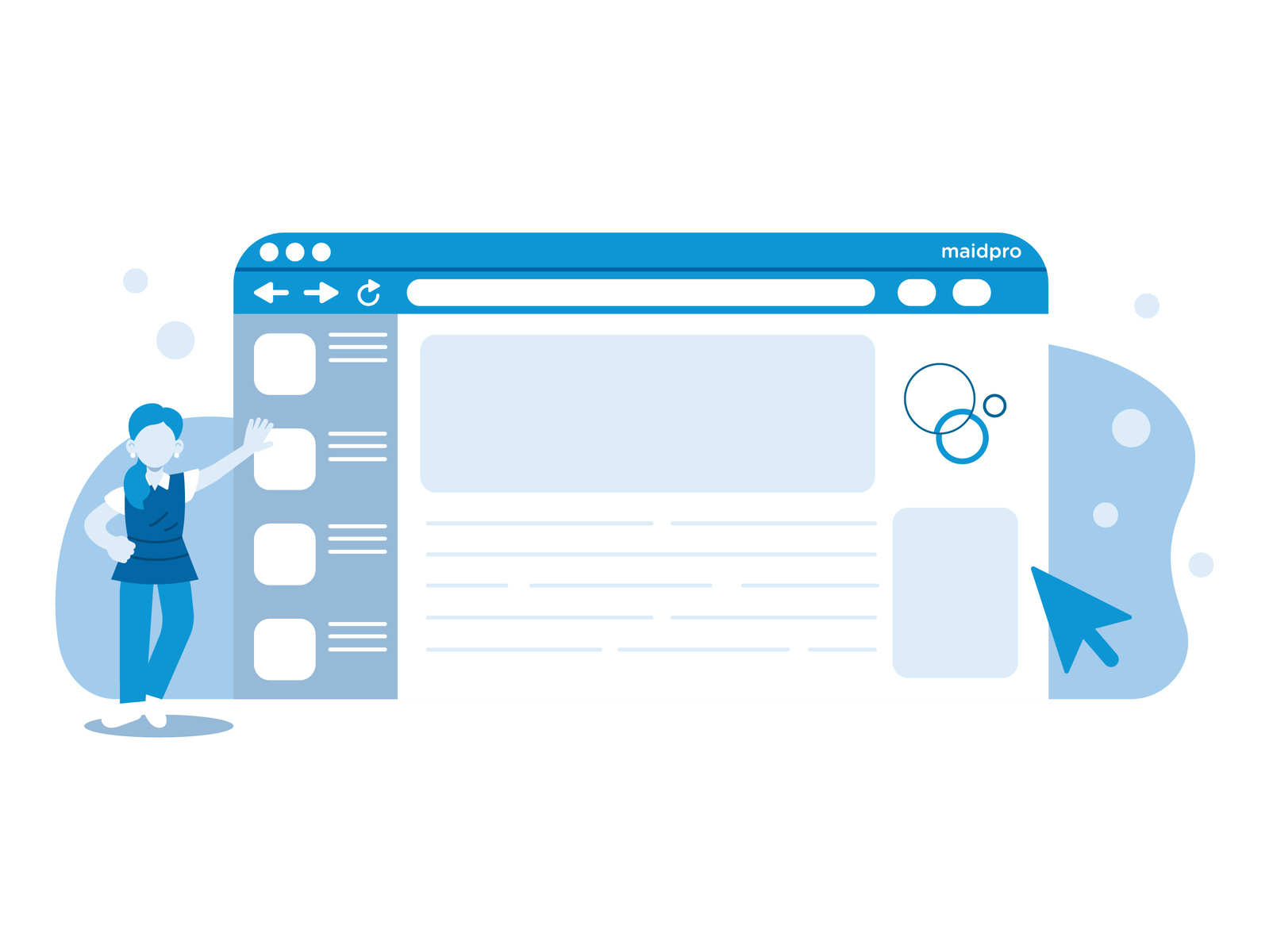 MaidPro Marketing: SEO by Rich Daley on Dribbble