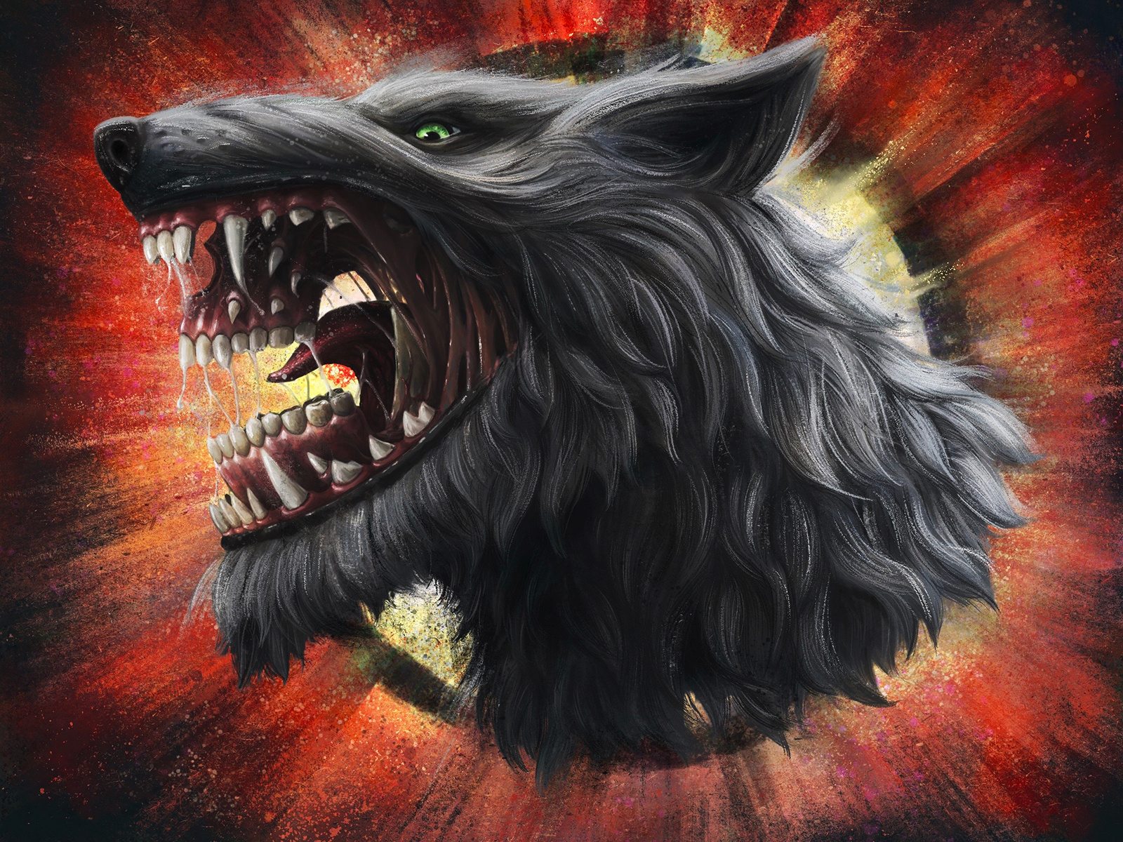 The Werewolf by Leo on Dribbble
