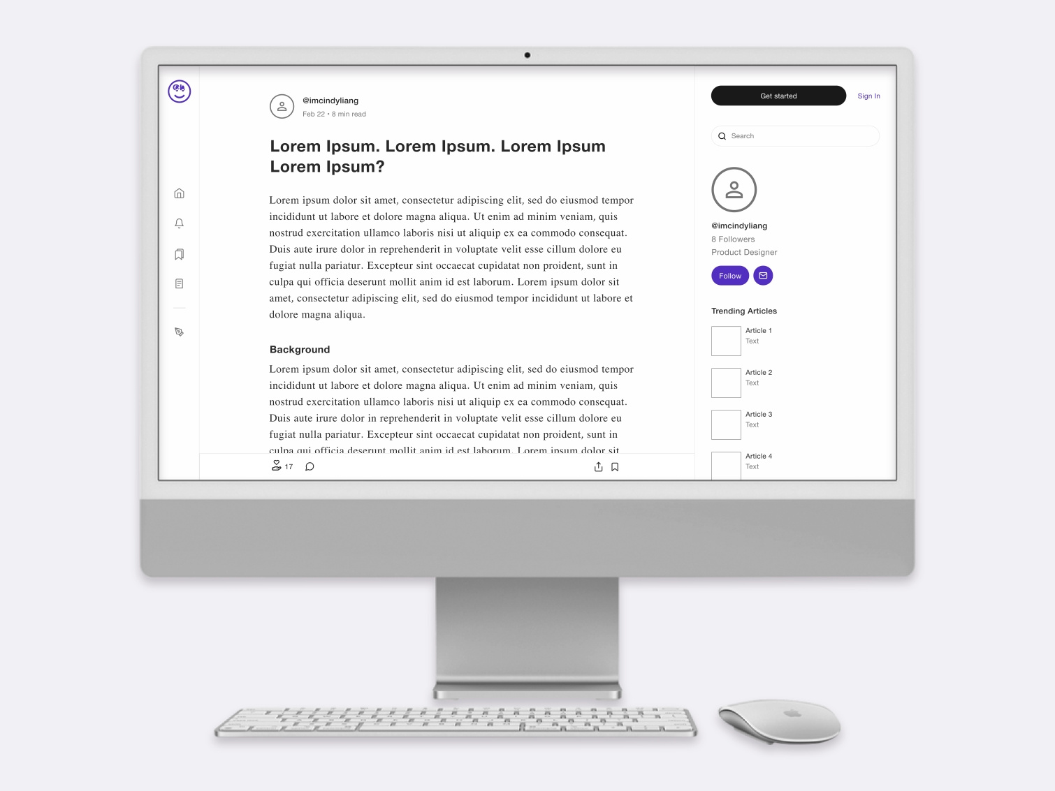 Day 35 - Blog Post by Cindy Liang on Dribbble