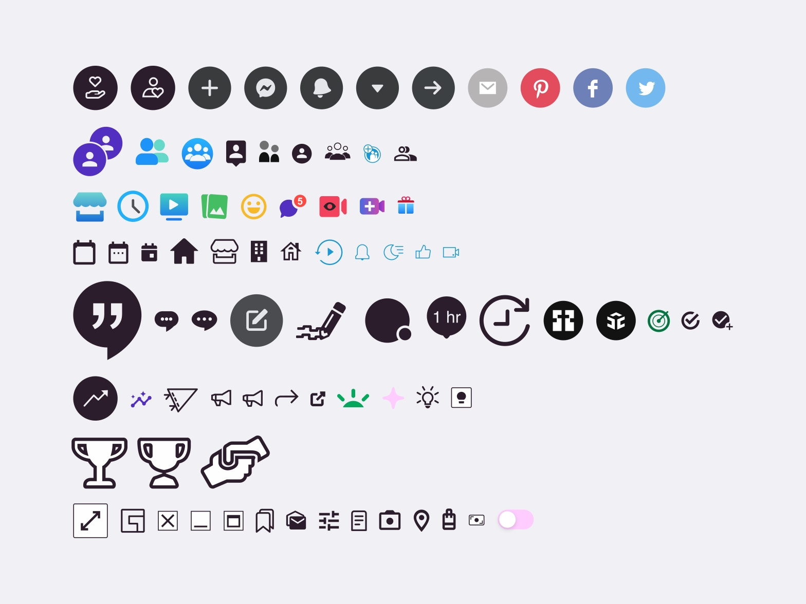 Day 55 - Icon Set by Cindy Liang on Dribbble
