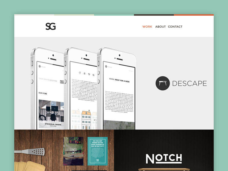 Website In Progress by Sean Geraghty on Dribbble