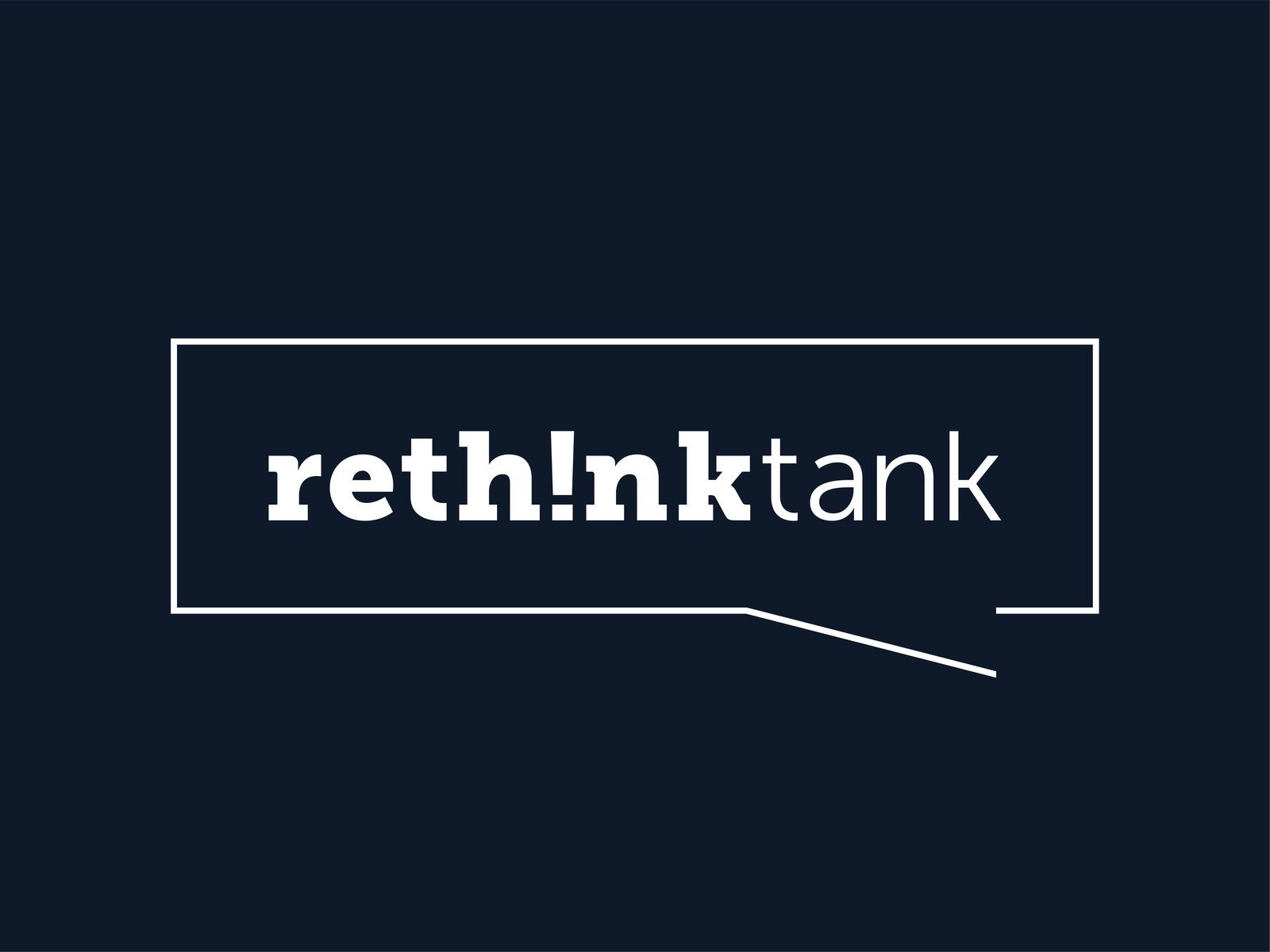 Rethink Tank by Laura Stickel on Dribbble