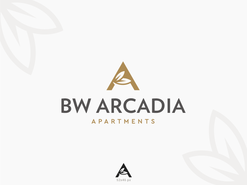 Arcadia Logo by Dunja Milosev on Dribbble
