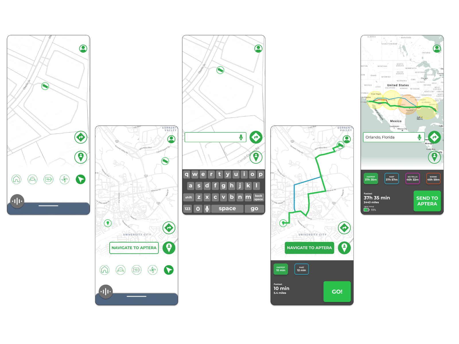 EV Navigation by Blaze on Dribbble