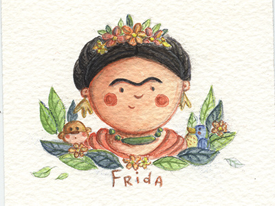 Frida by Natalia Dekalo on Dribbble