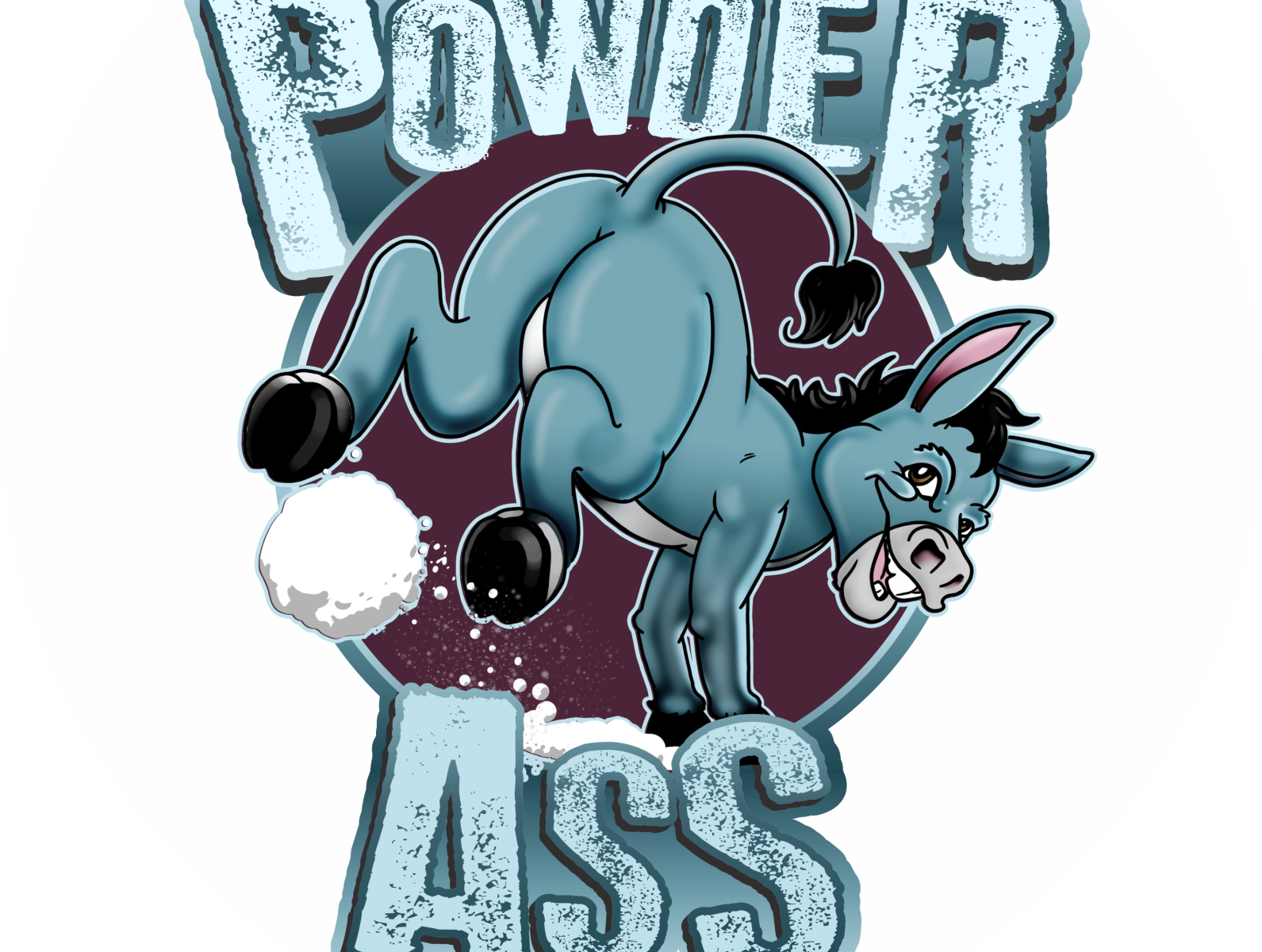 Powder Ass Logo By Jesse Smothers On Dribbble