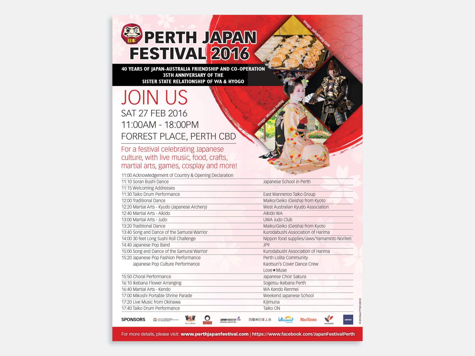 Perth Japan Festival - Flyer by John Lester Vaca on Dribbble