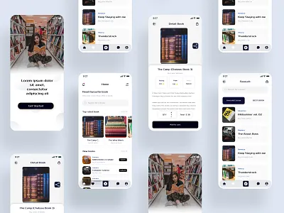Ebook App Design designs, themes, templates and downloadable graphic ...