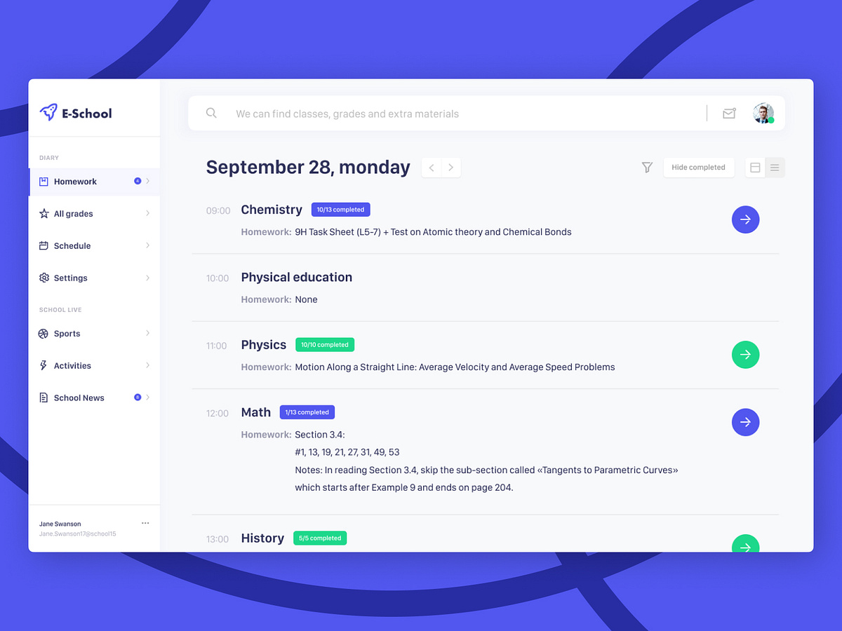 Timetable designs, themes, templates and downloadable graphic elements ...