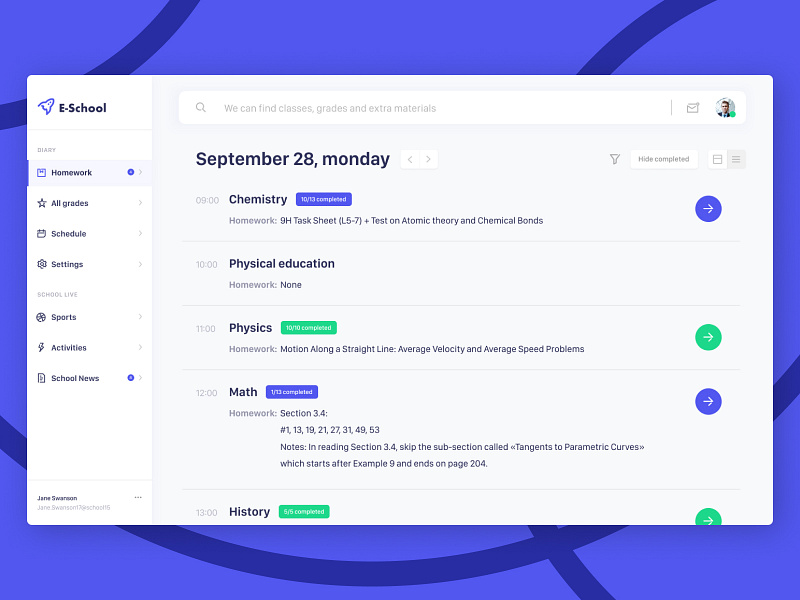 Timetable designs, themes, templates and downloadable graphic elements ...