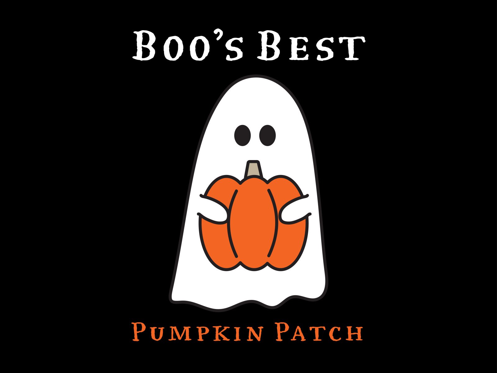 Boo's Best - A Pumpkin Patch Logo by Dominic Bills on Dribbble