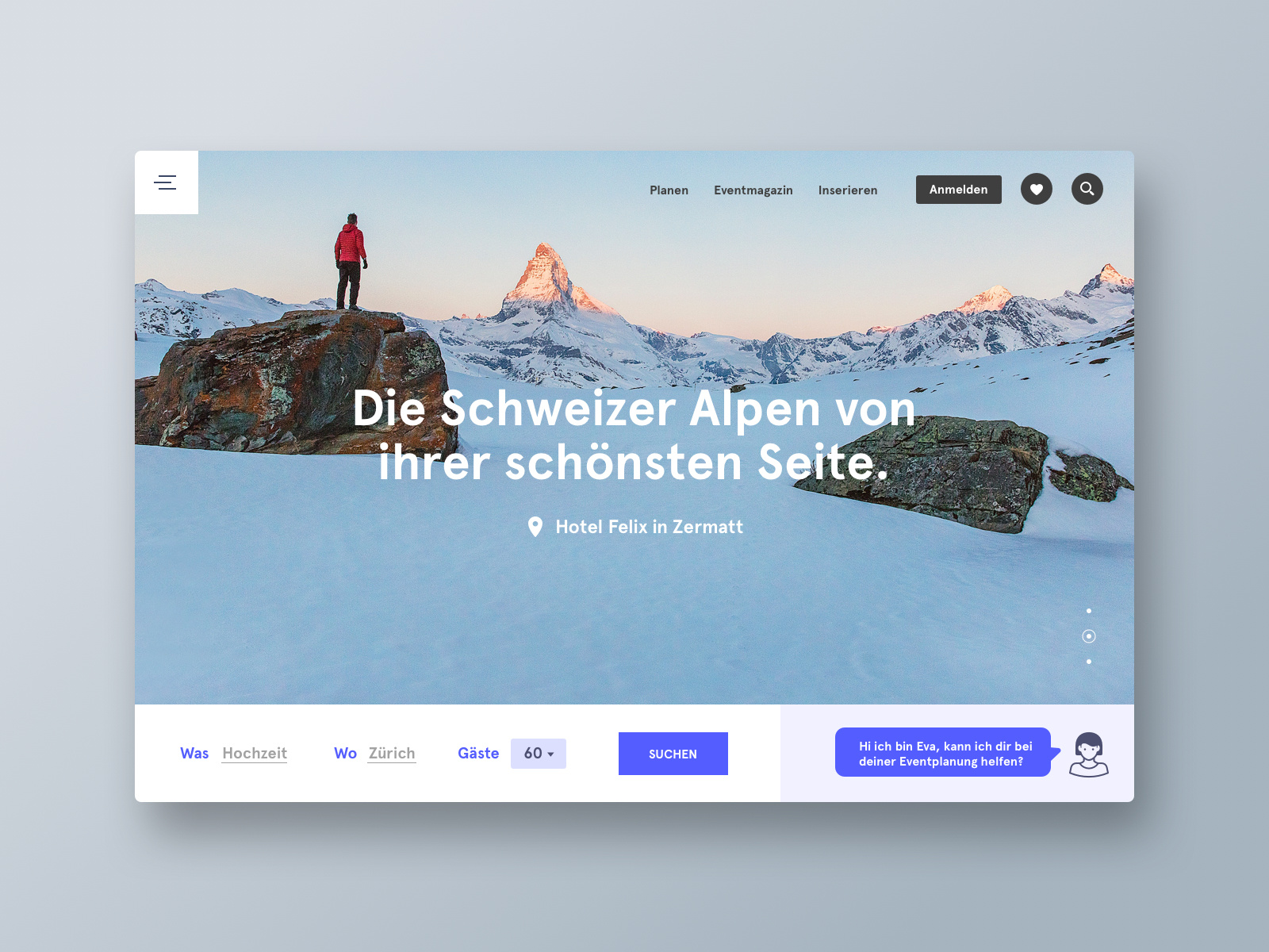 UX - eventlocation plattform & bot by Johannes Hoffmann on Dribbble