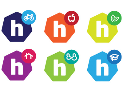H Icons by Erynn Saunders on Dribbble