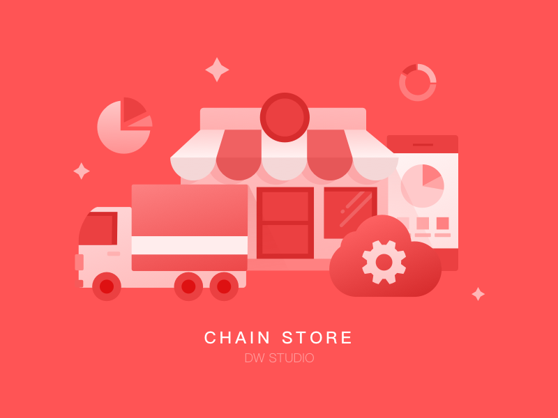 Chain Store by zrnana on Dribbble