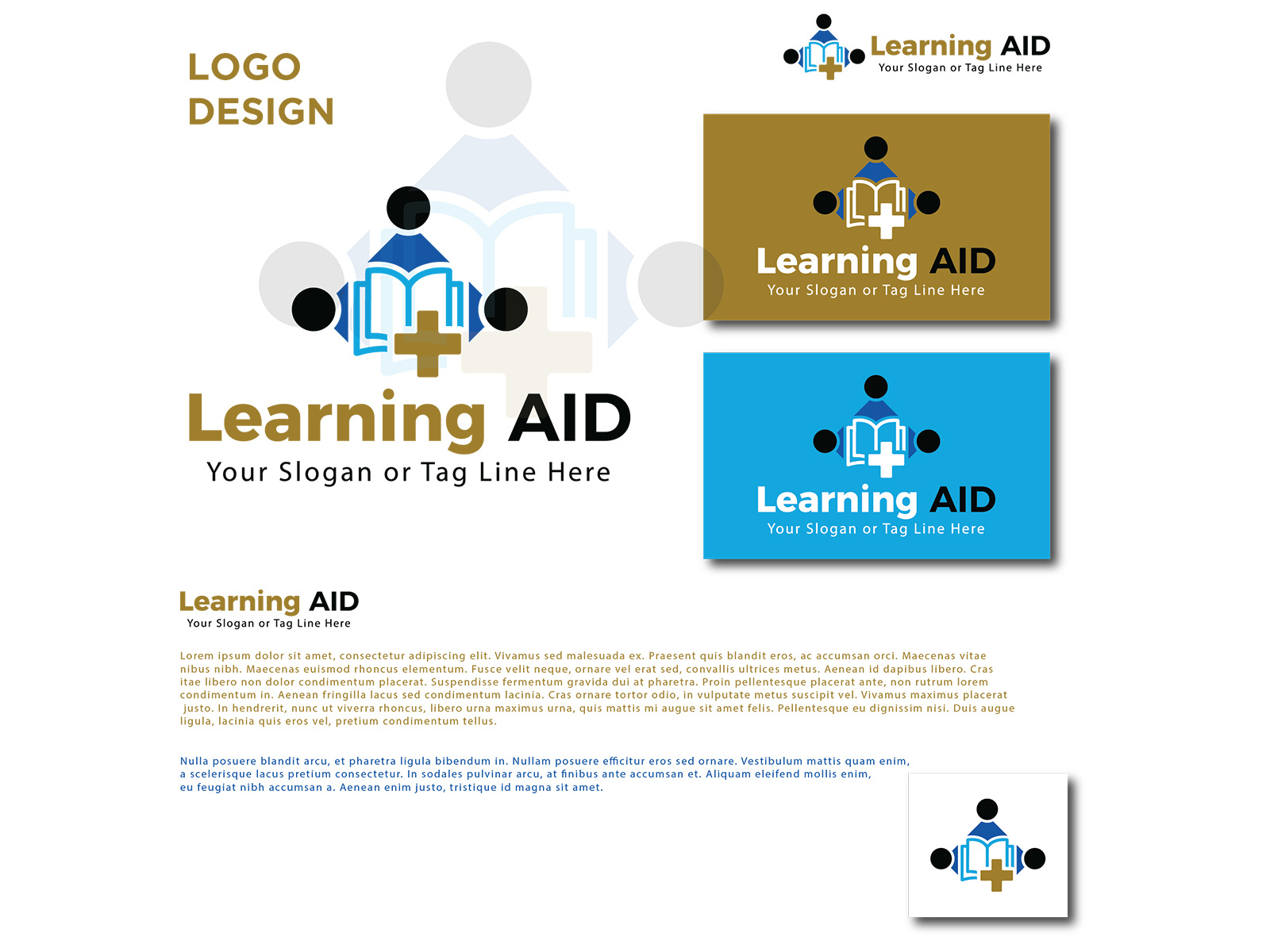 Learning Institute Logo Design by MD NURNABI RAHMAN RABIN on Dribbble