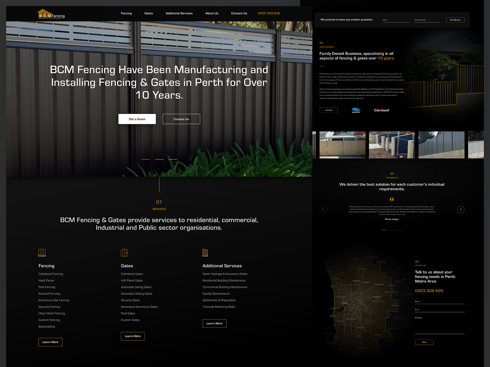 BCM - Website Design by Eugene Barkouski on Dribbble