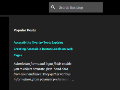 Shares the must-have accessibility add-ons to your website. by ...