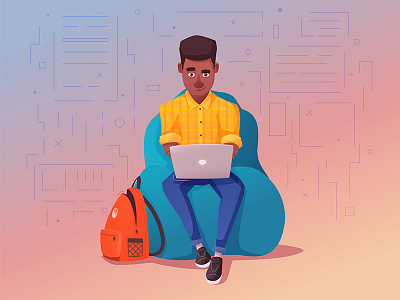 Programmer by Dmitry Moiseenko on Dribbble